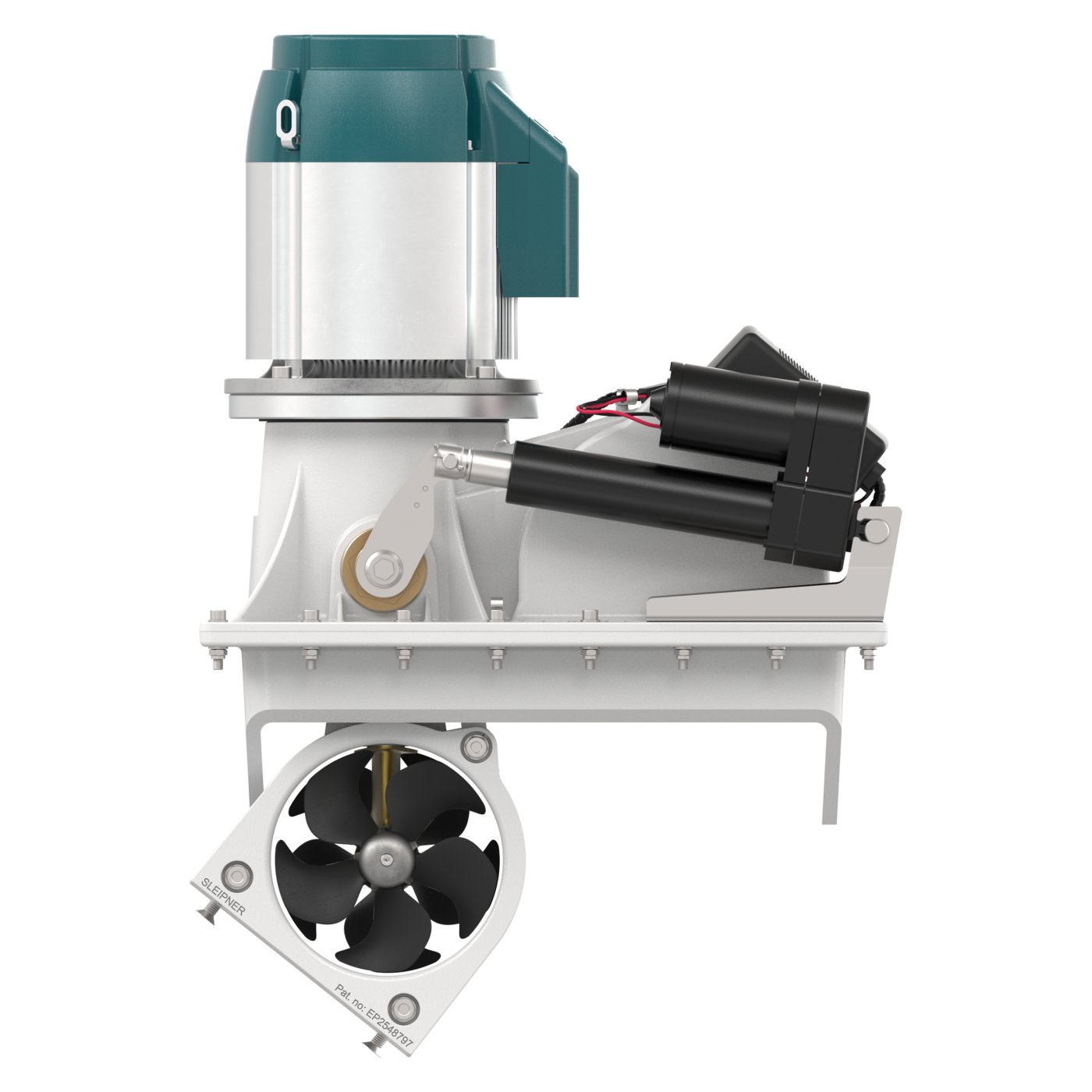 ERV100 eVision retract bow/stern thruster 24V - Sleipner Group